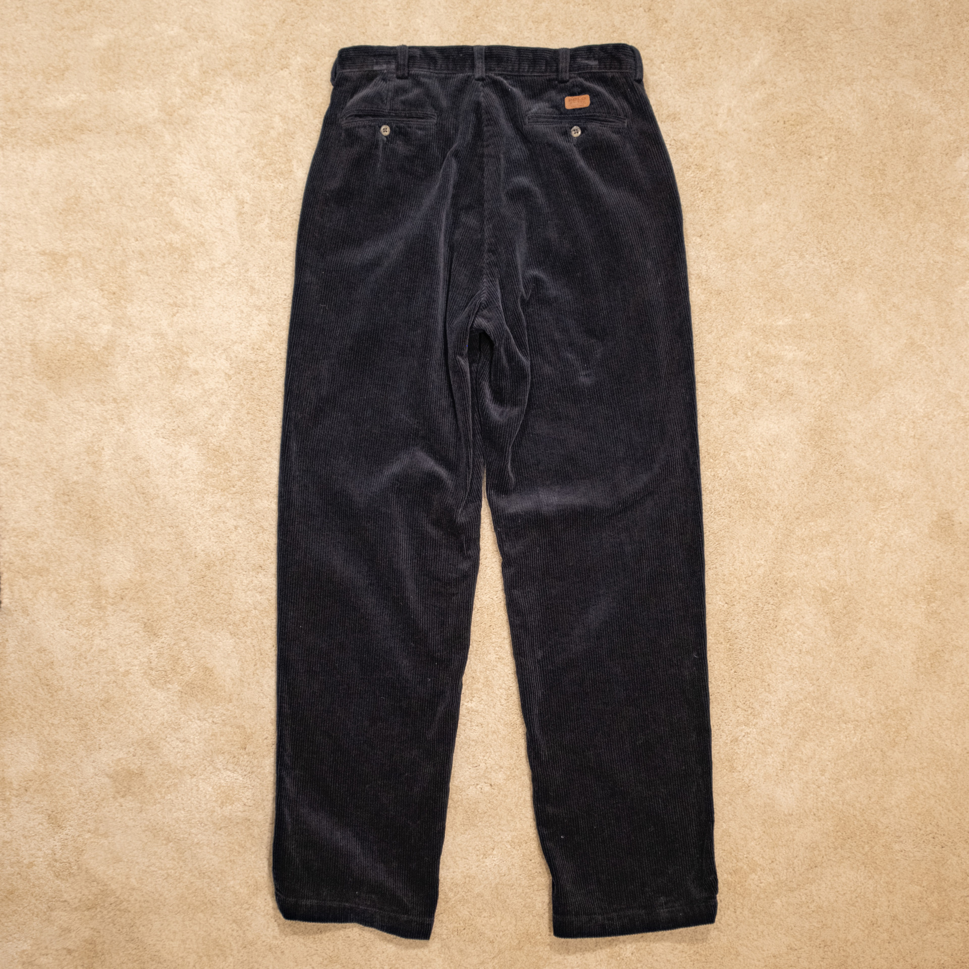 (BFD046) Polo Ralph Lauren Corduroy Andrew Pants (Deep Navy) : BROWN ...