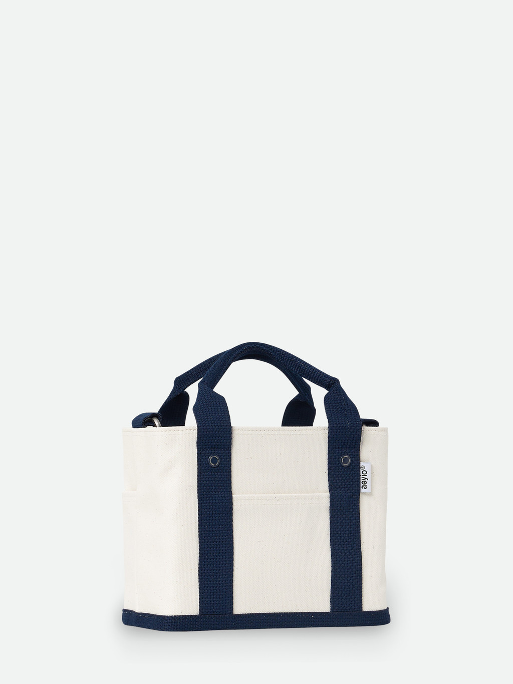 Eight bag_navy_Small with strap (TO10) : 에이와이오스튜디오 aeyiostudio