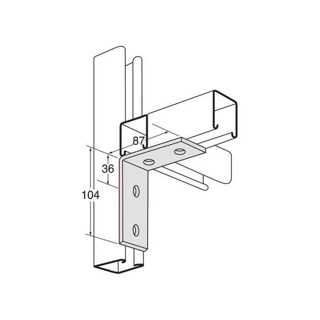 4-HOLE ANGLE CONNECTOR : SUHHAN Industry Co.,Ltd.-Products-CableTray ...