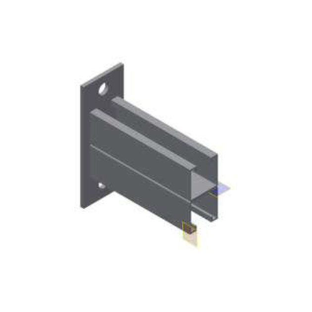 DOUBLE CHANNEL BRACKET : ㈜서한공업-제품소개- 케이블트레이-Cable Tray Support Materials