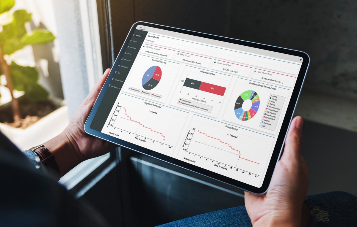 CDISC-compliant clinical trial imaging management system with automatic ...