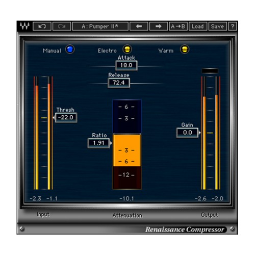 Renaissance Compressor : BLS : WAVES Audio