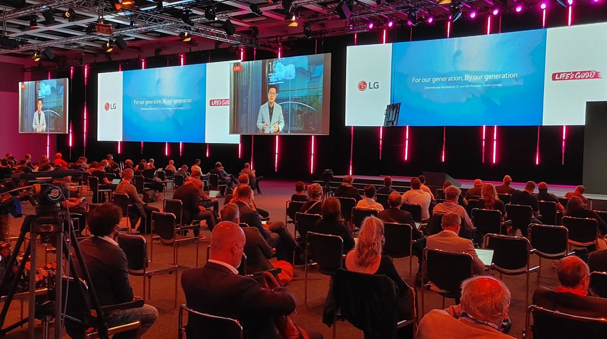 IFA 2020 LG Press Conference : 01 Global Project