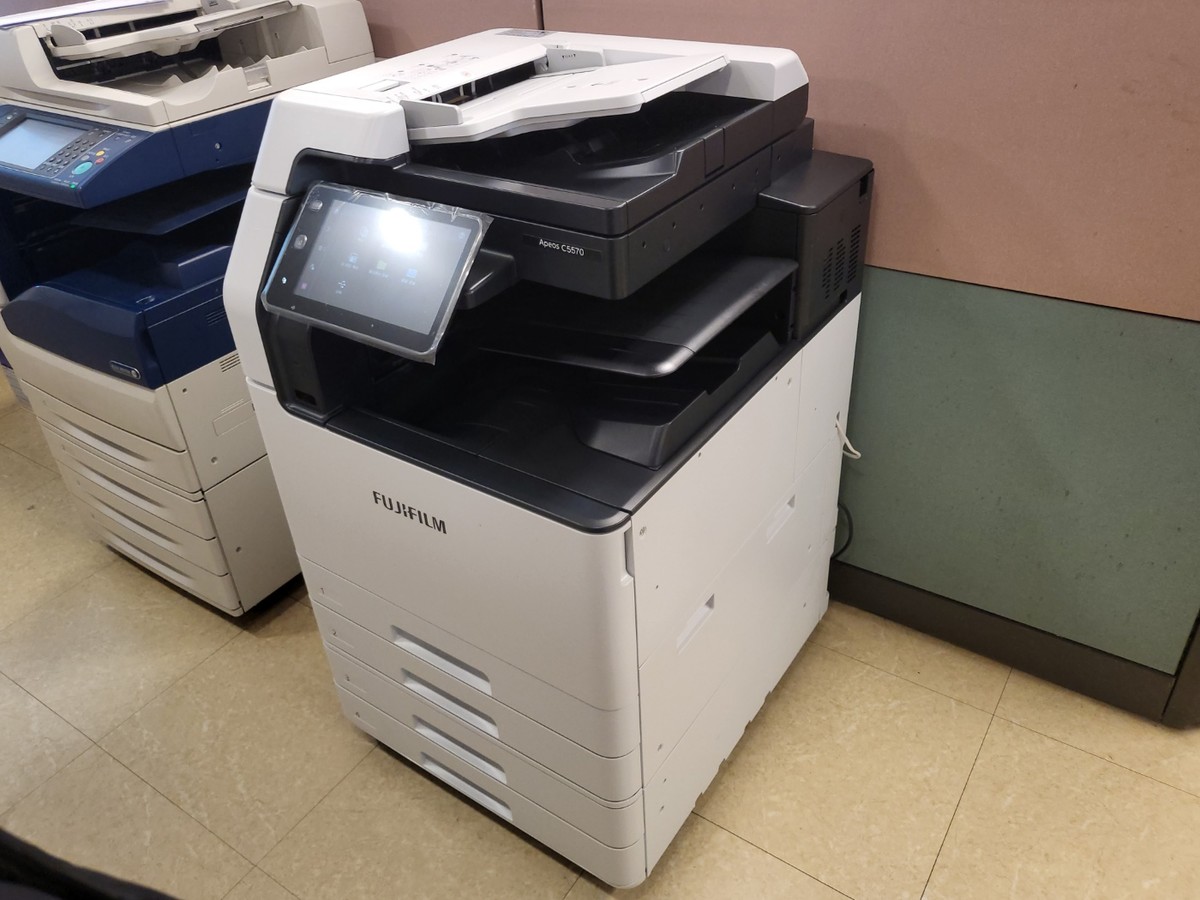 서울 삼성동 사무실, 컬러 복합기 Apeos C5570 설치 사례 : 복합기 렌탈은 당연히, 진코텍