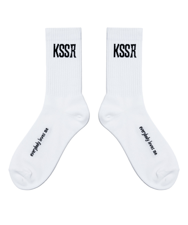KSSR LOGO SOCKS : 키써ㅣKISSER