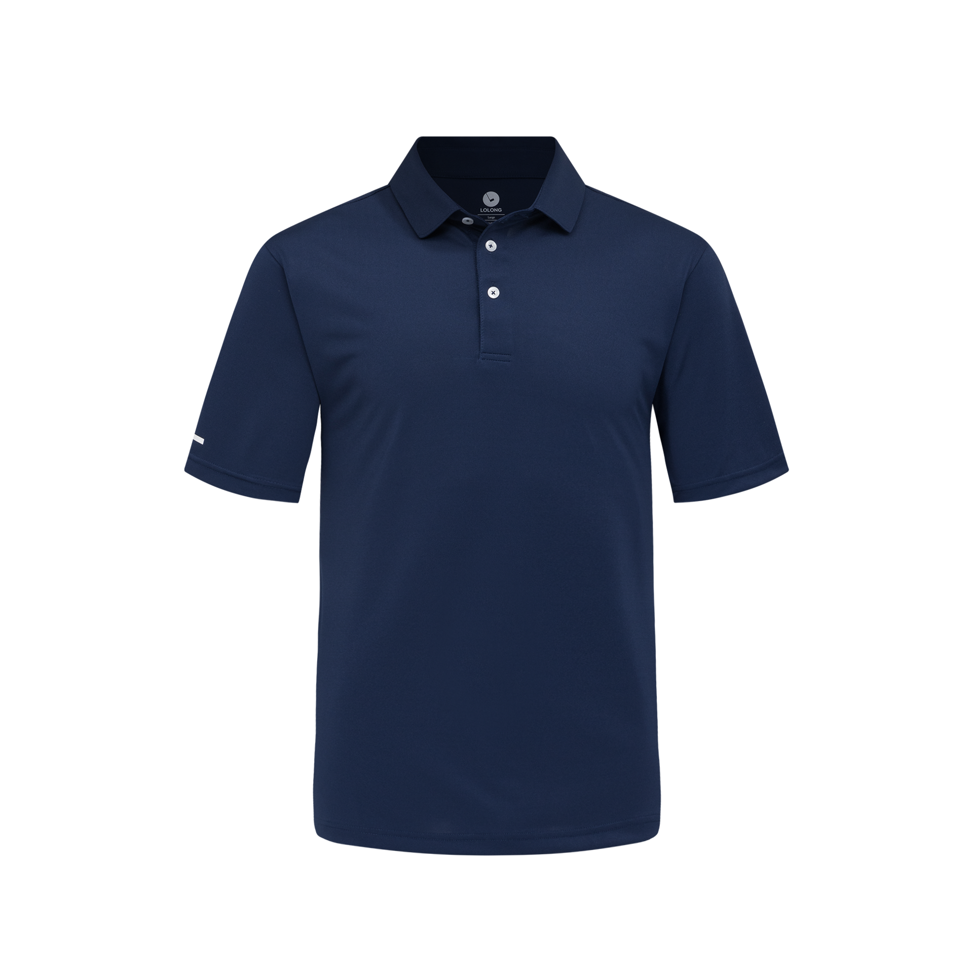 Navy Performance Polo Tee : 로롱