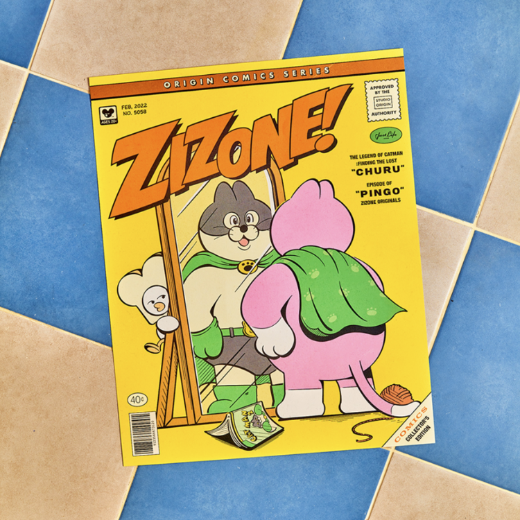 포스터 HERO CATMAN(2 SIZE) : ORIGIN STORE | 오리진스토어