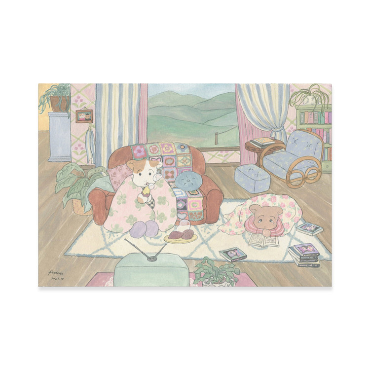 [백년서점] 이불 밖은 위험해 엽서 : paperuler