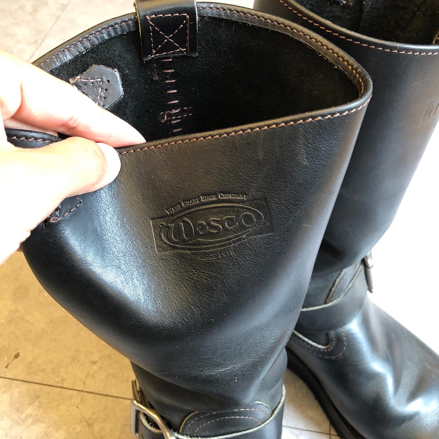 Wesco boss(custom) engineer boots : soberseoul
