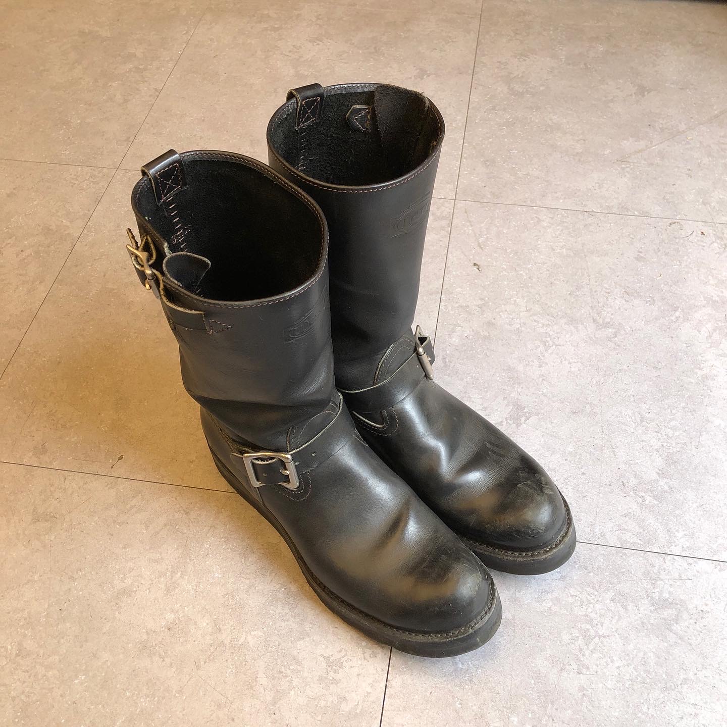 Wesco boss(custom) engineer boots : soberseoul