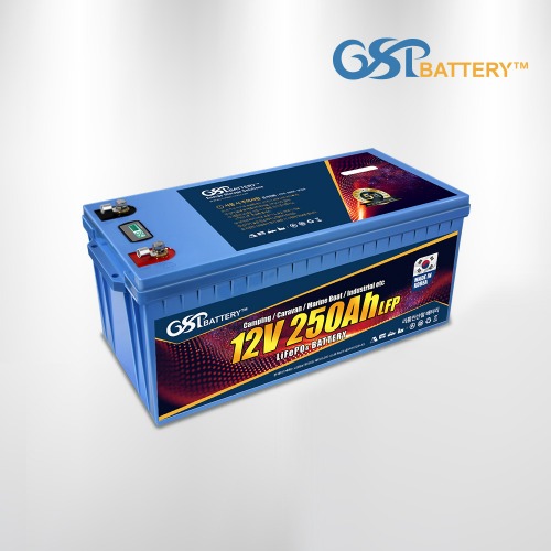 지에스피 리튬인산철 캠핑용 카라반 산업용 배터리 GSP-LFP-12V250A