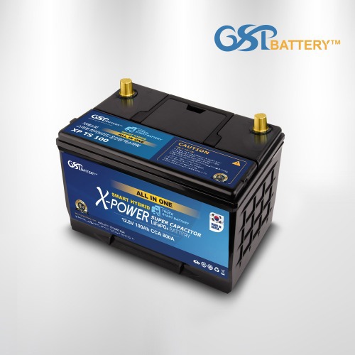 [트럭] XP TS 100A / 지에스피 리튬인산철 트럭 시동용배터리 100A