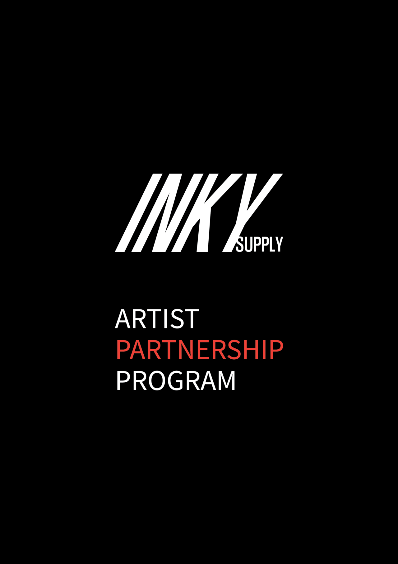 INKY SUPPLY | Artist Partnership Program