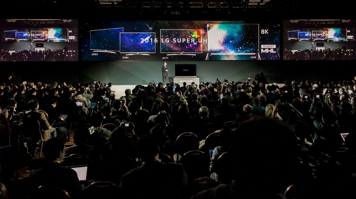 CES 2016 LG Press Conference : 01 Global Project