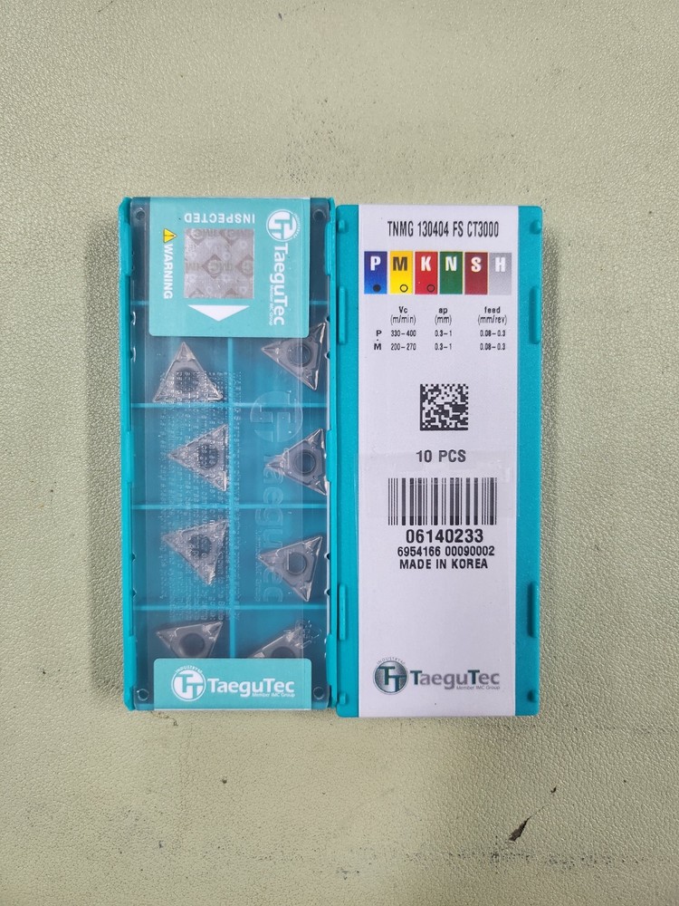 대구텍 TNMG 130404 FS CT3000 : 창원팔용공구
