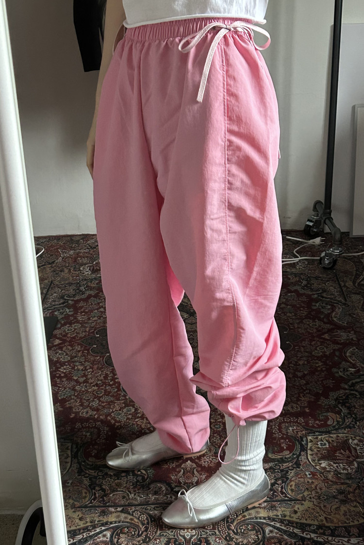 ribbon string pants (pink,blue-gray,black) : le monde pepe
