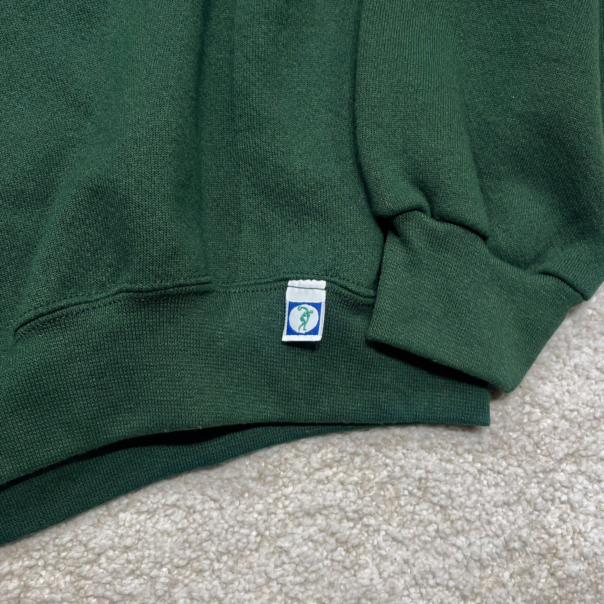 (BFD064) 90's Discus Athletic Sweatshirt Green XL : BROWN FRONT DOOR