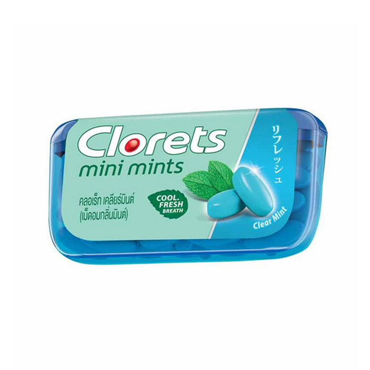 Clorets/클로렛 클리어 민트 캔디 12g : 니코니코 타이 마켓 / 태국 구매 대행