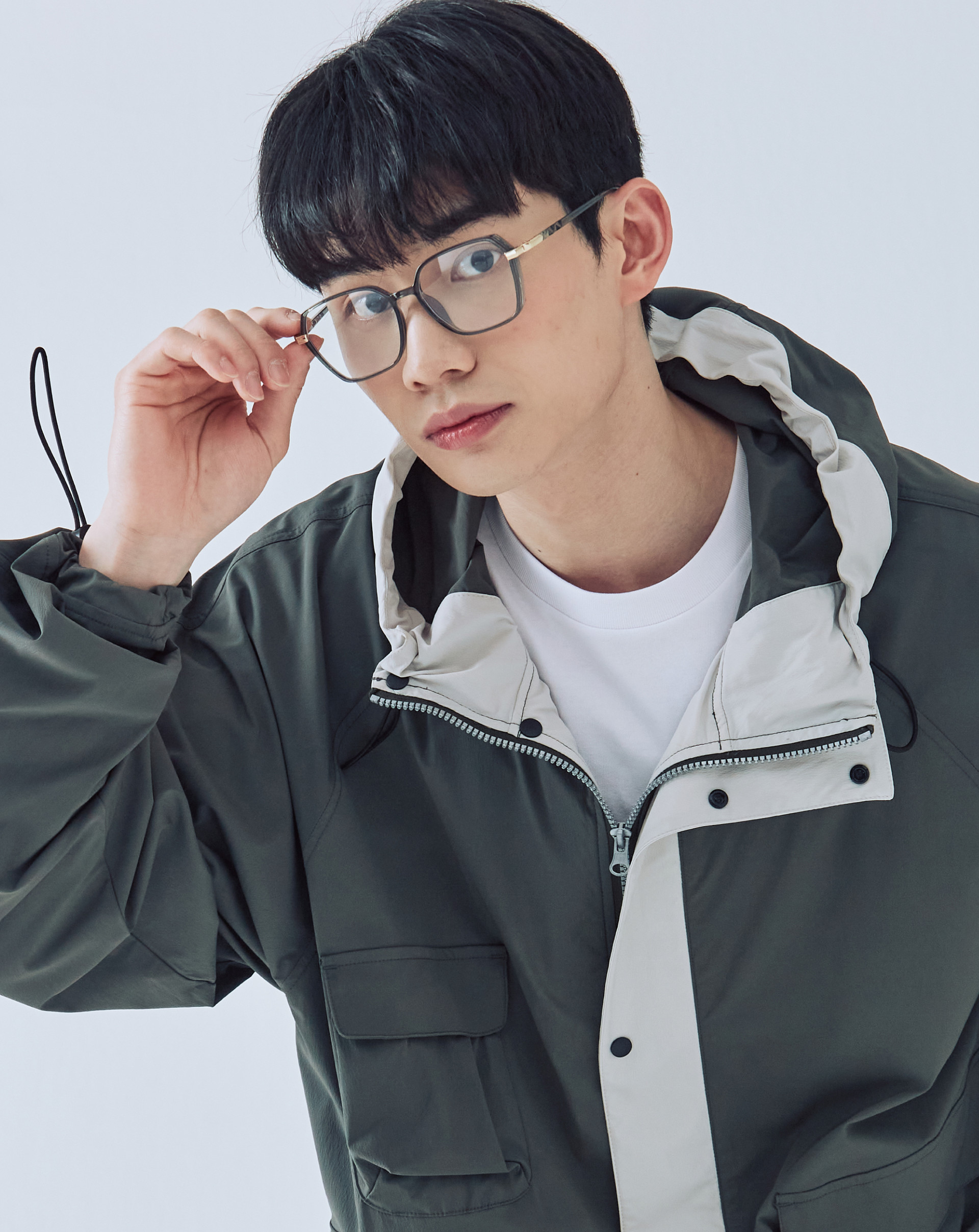 [Luke 21:19] 입체포켓 유틸리티 후드자켓 : PS1103