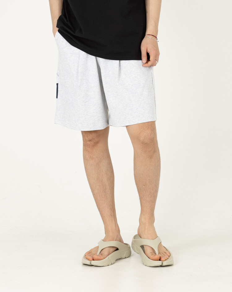 [Symbol] 원턱 스웨트 하프 쇼츠 (2color) : PS1103