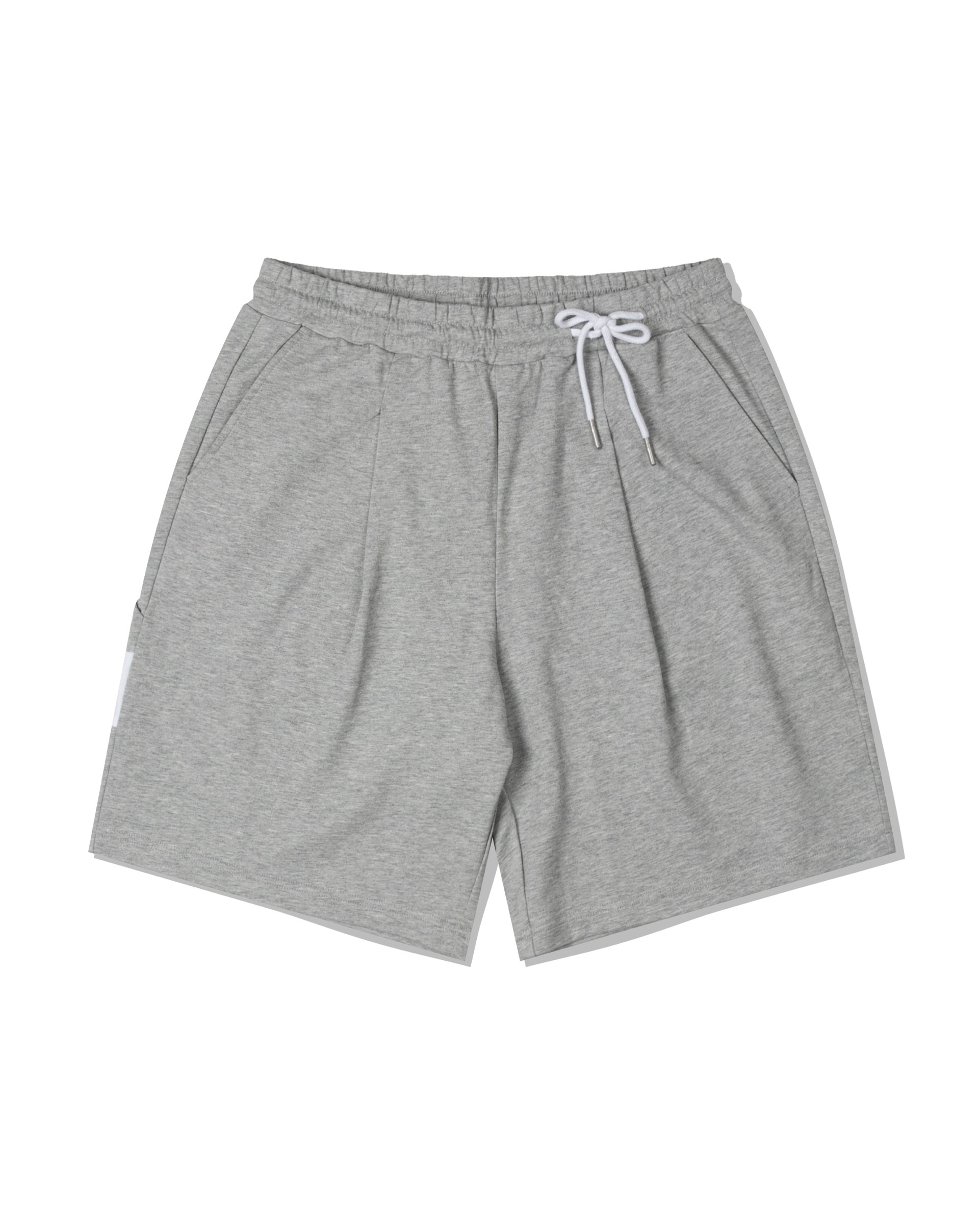 [Symbol] 원턱 스웨트 하프 쇼츠 (2color) : PS1103