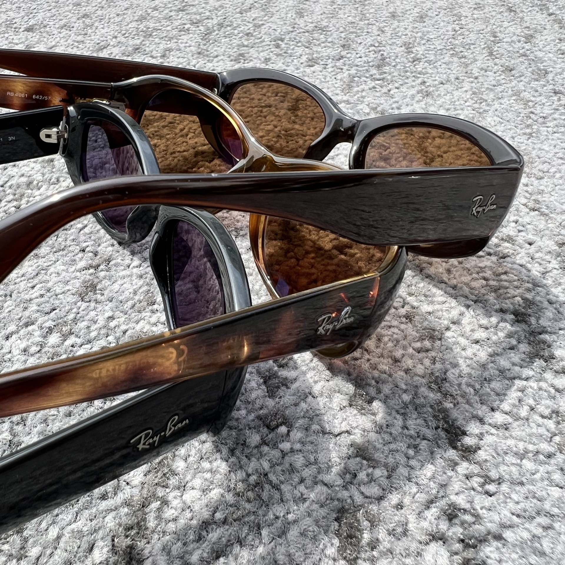 rayban 4061 leopard frame : soberseoul