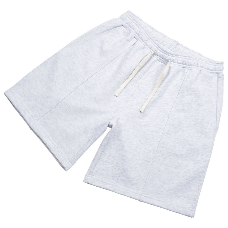 Essential Short Sweat Pants (White Melange) : 솔티 공식 온라인스토어
