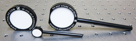 Infrared-to-Visible Converters, IR Laser Beam Visualizers, IR Detectors ...