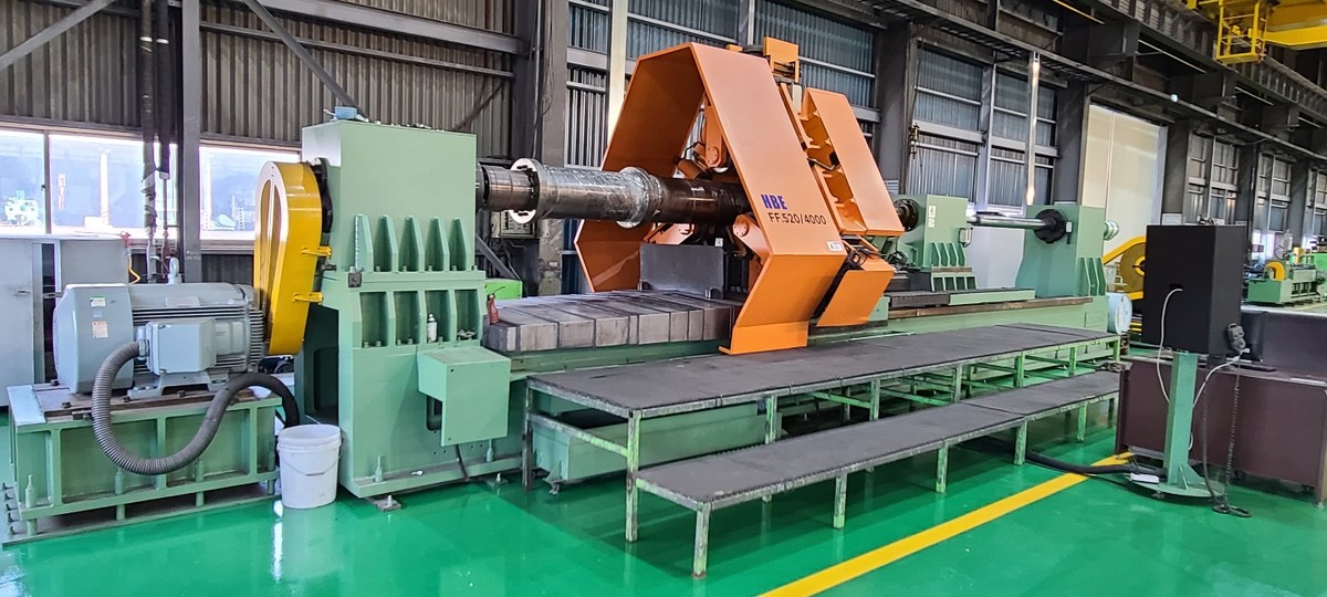 Dia 520mm CNC FLOW FORMING MACHINE : Service Product