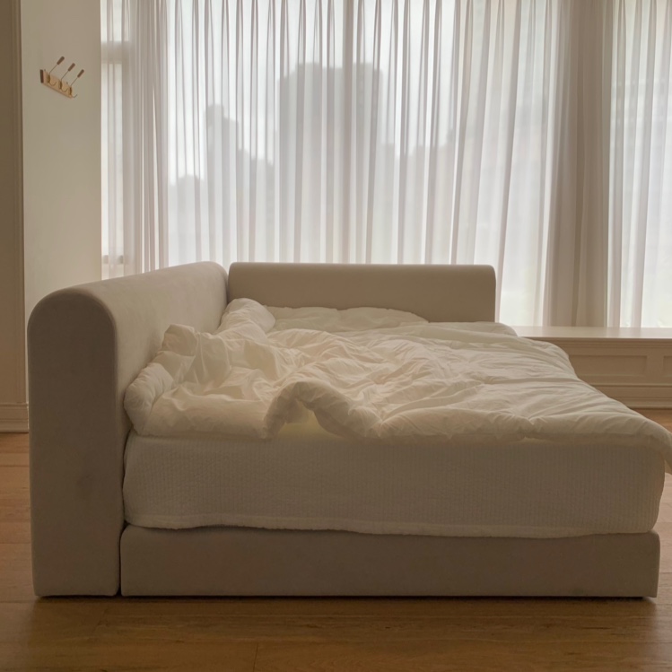 (1차 마감) D1 module bed_beige 모듈 침대 프레임 : De Elisa