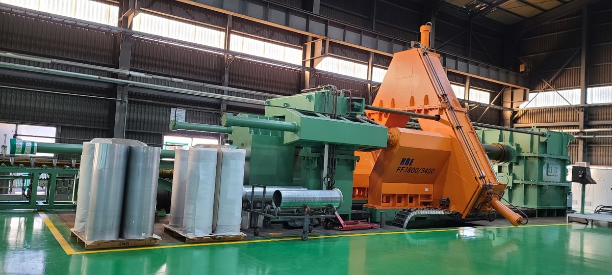 Dia 1800mm CNC FLOW FORMING MACHINE : Service Product