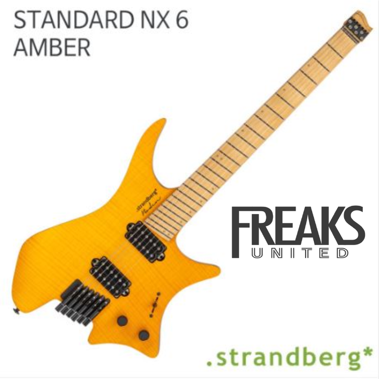STRANDBERG - Boden Standard NX6 (Amber) 스트랜드버그 일렉기타 재고보유 : 프릭스유나이티드