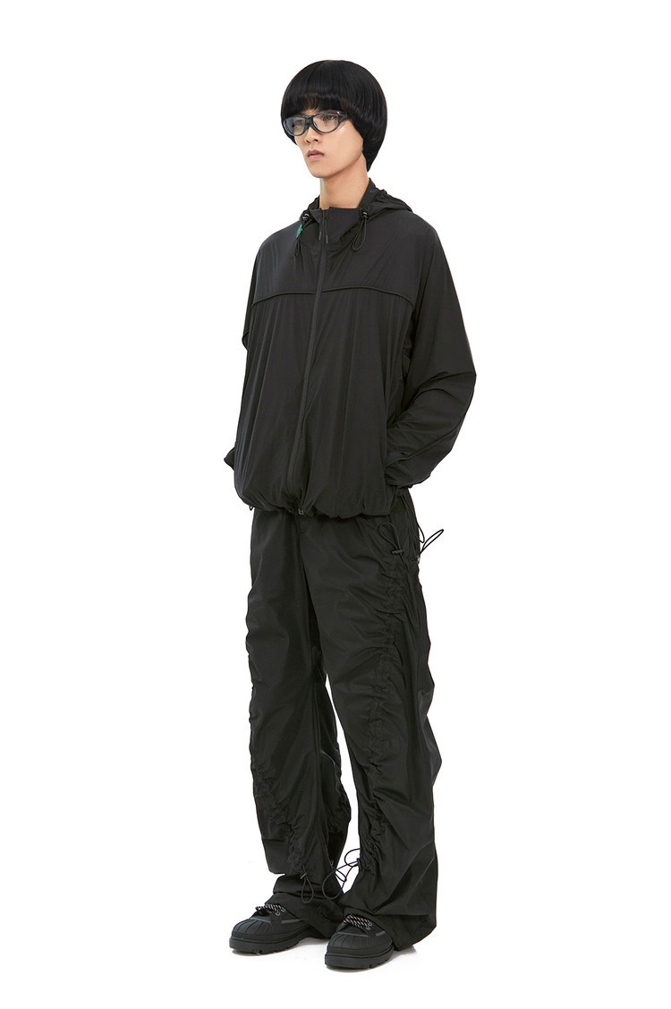 Washable rain string jacket (black) : 더 아이덴티티 프로젝트 LAB