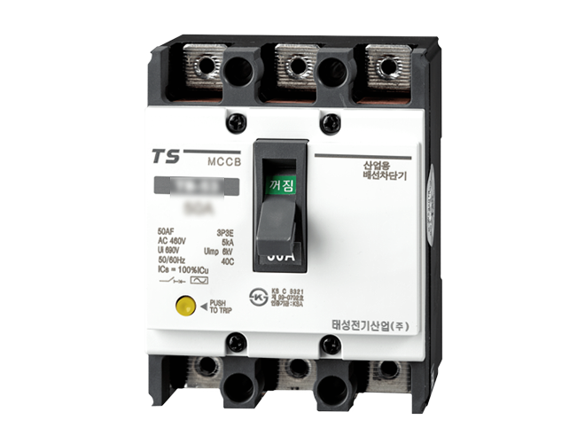TB-53 5A, 10A, 15A, 20A, 30A, 40A, 50A, TCB-53, TCB53, 분전반용 차단기, MCB, Fb Type, 태성전기, 태성차단기, 태성 ...