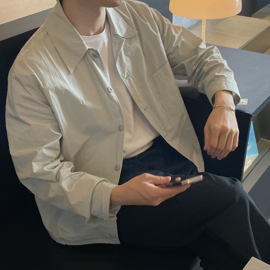 nylon blended sheer shirt jacket : BECLO | 베클로