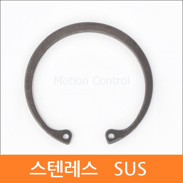 SUS R62 구멍용 R-62 스텐레스 스냅링 낱개 내경용 : 베어링웍스