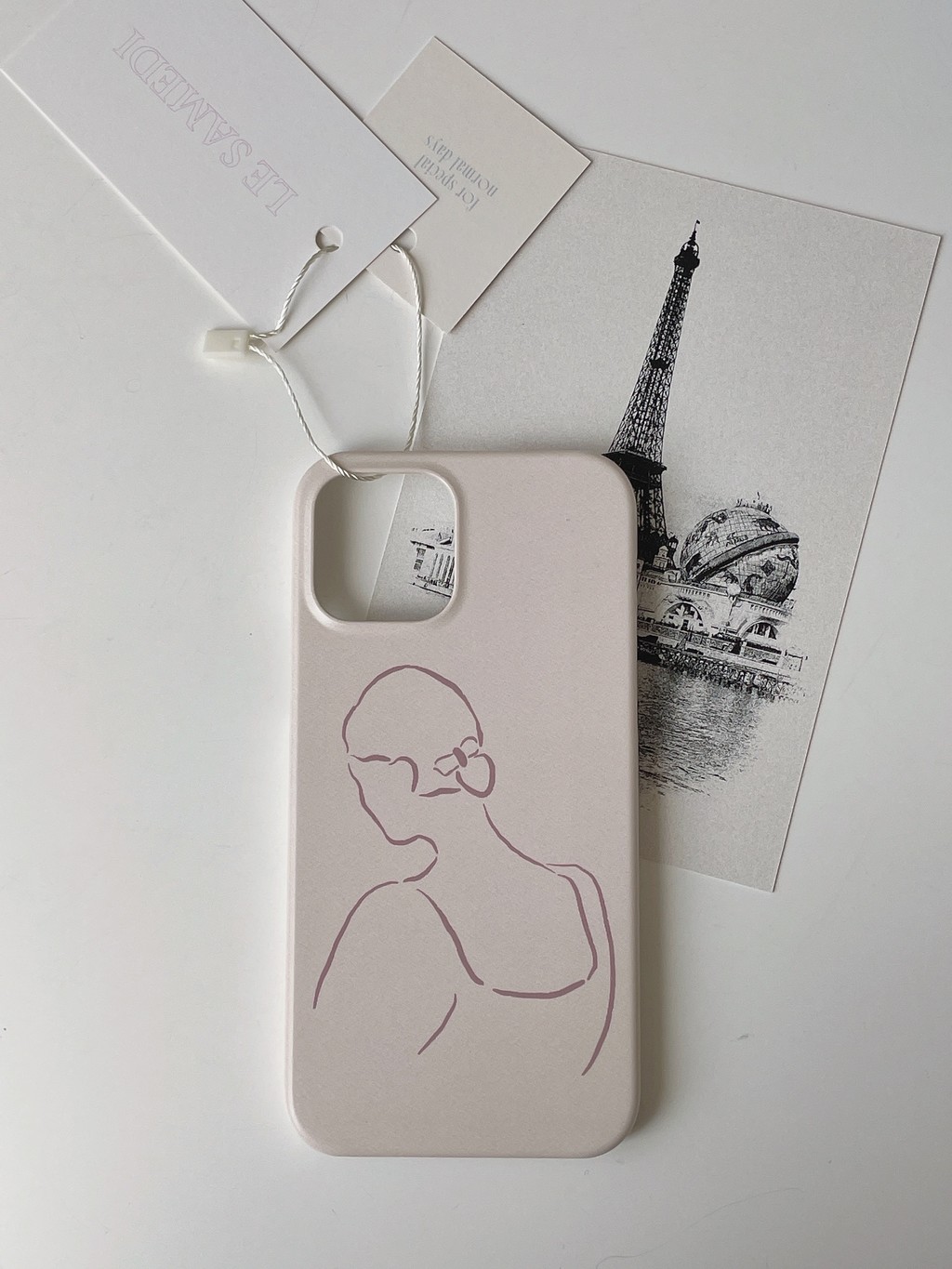 [폰케이스] WOMEN LINE PHONE CASE : 르세임디 LE SAMEDI