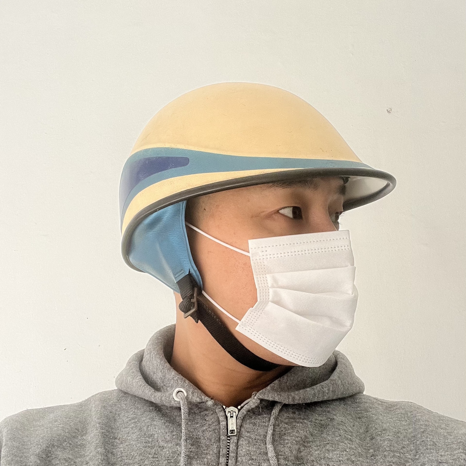 60s vintage buco deb Safety egg shell Helmet : soberseoul