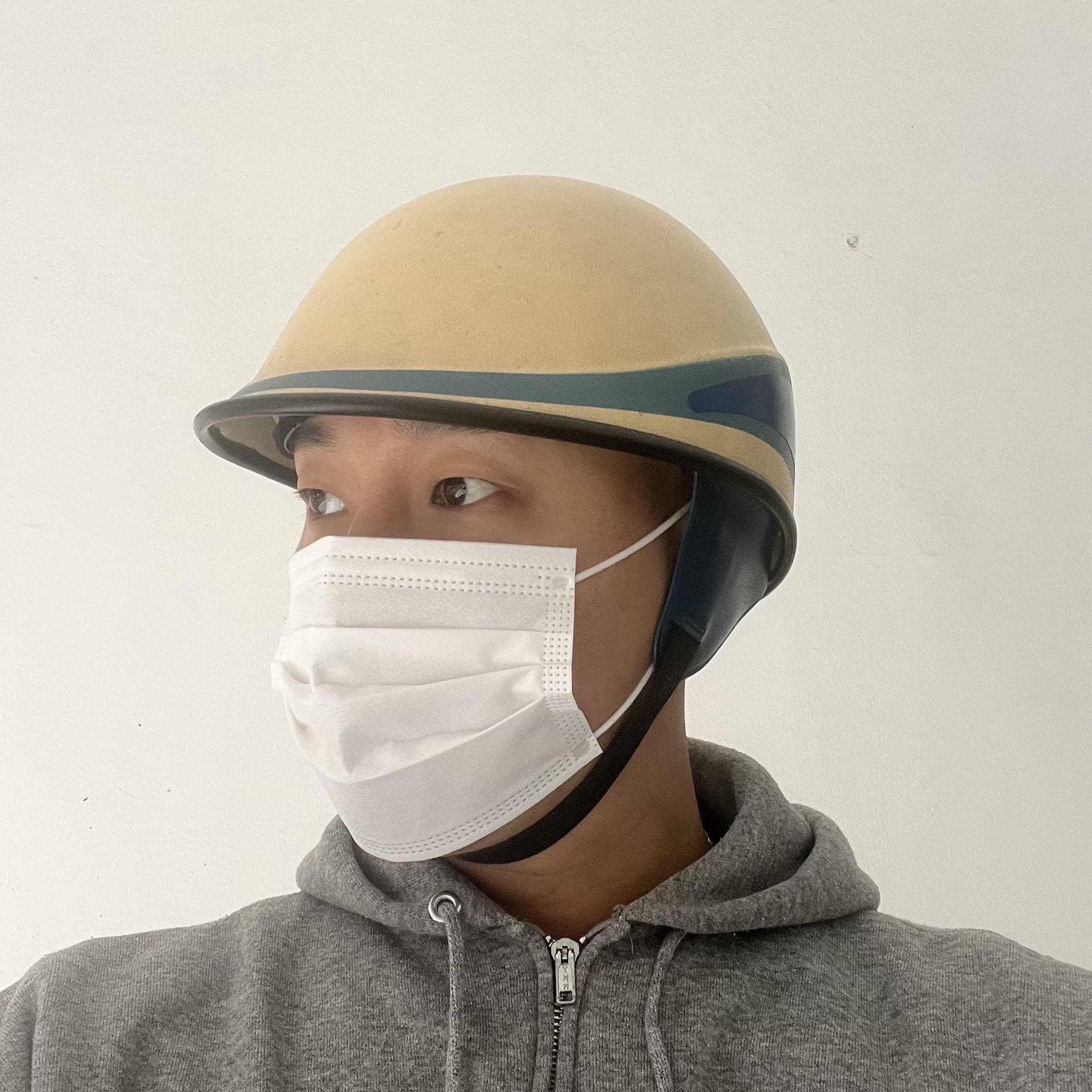 60s vintage buco deb Safety egg shell Helmet : soberseoul
