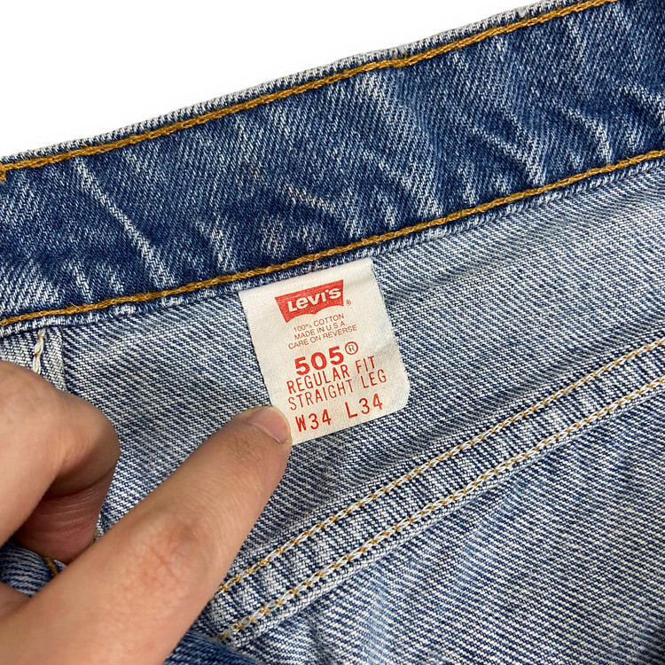 90's Levis 505 Orange tab (32) [292] : 라이트하우스 스토어