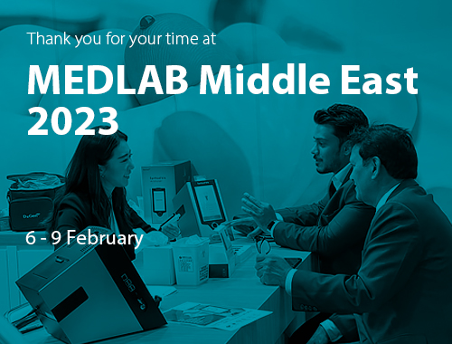 Medlab Middle East 2023, Dubai : (주)딕스젠 DxGen Corp.