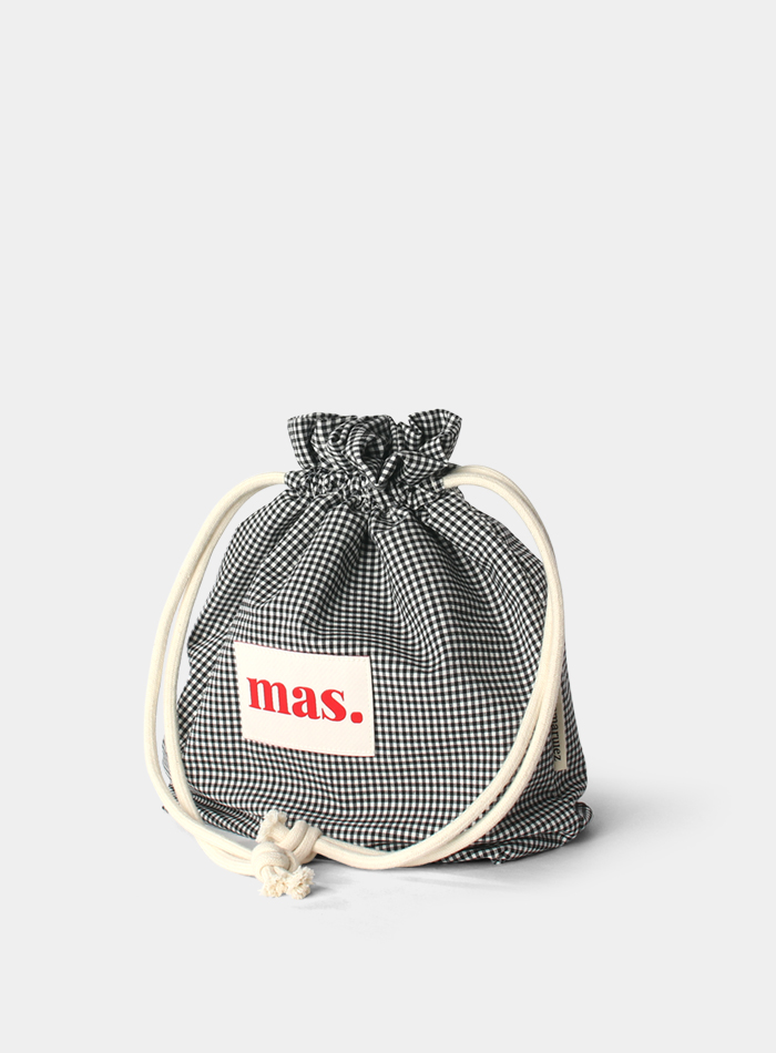 STRING _ 스트링 스몰체크 블랙 : Masmarulez [마스마룰즈]