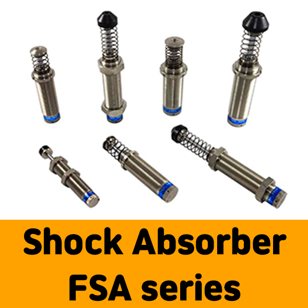 FSA series Analog adjusting type Shock Absorber Fixed type Shock ...