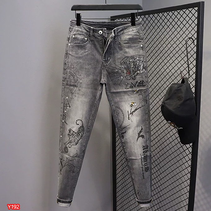 Y192_자수데님팬츠 : 옷잘입는남자