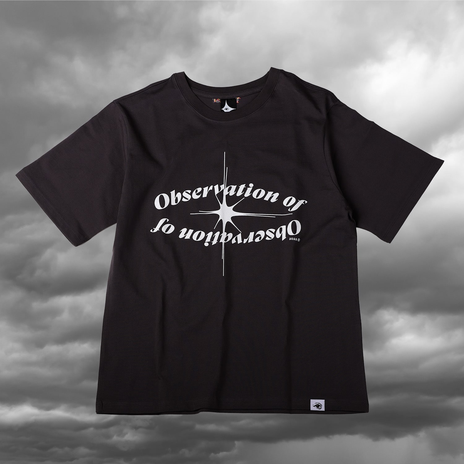 Traktat® Observation Emblem T-shirts BLACK : 트락타트Traktat®