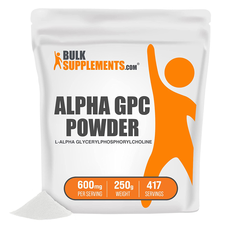벌크서플리먼트 알파 GPC 파우더 417회분 - 250g / BulkSupplements Alpha GPC Powder (L ...