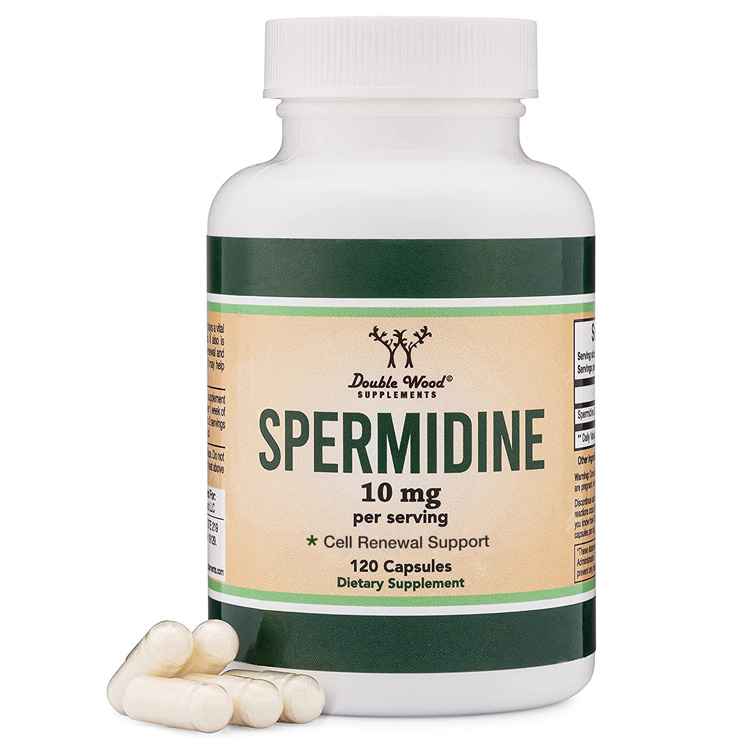 더블우드 스퍼미딘 스페르미딘 10 mg - 120 캡슐 / Double Wood Spermidine Supplement ...
