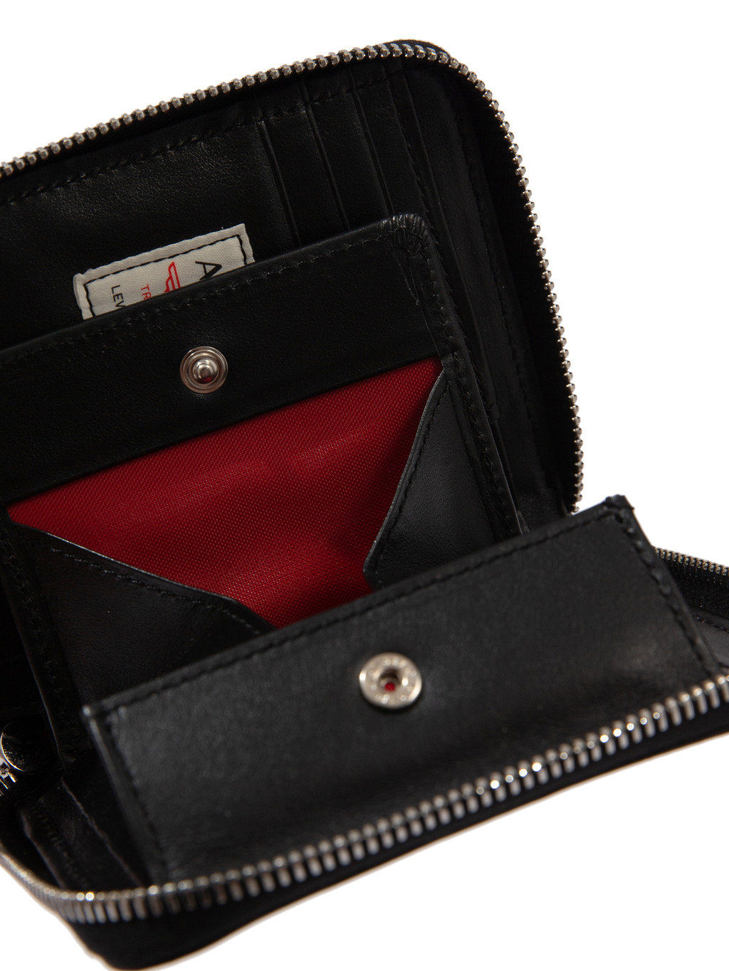 Lewis Leathers × PORTER Short Wallet Black : HIDE/AND/RIDE