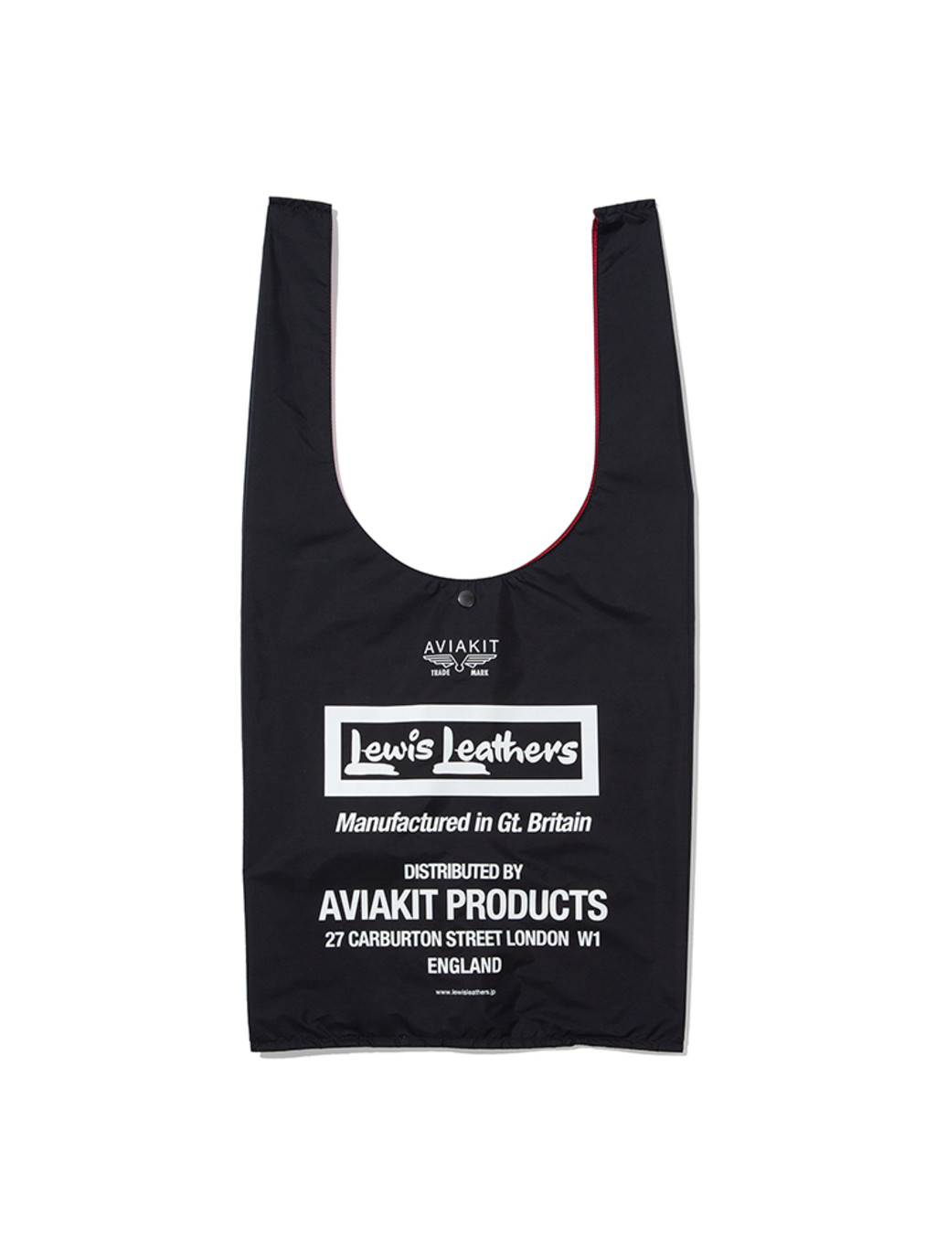 Lewis Leathers × PORTER SHOPPING BAG : HIDE/AND/RIDE