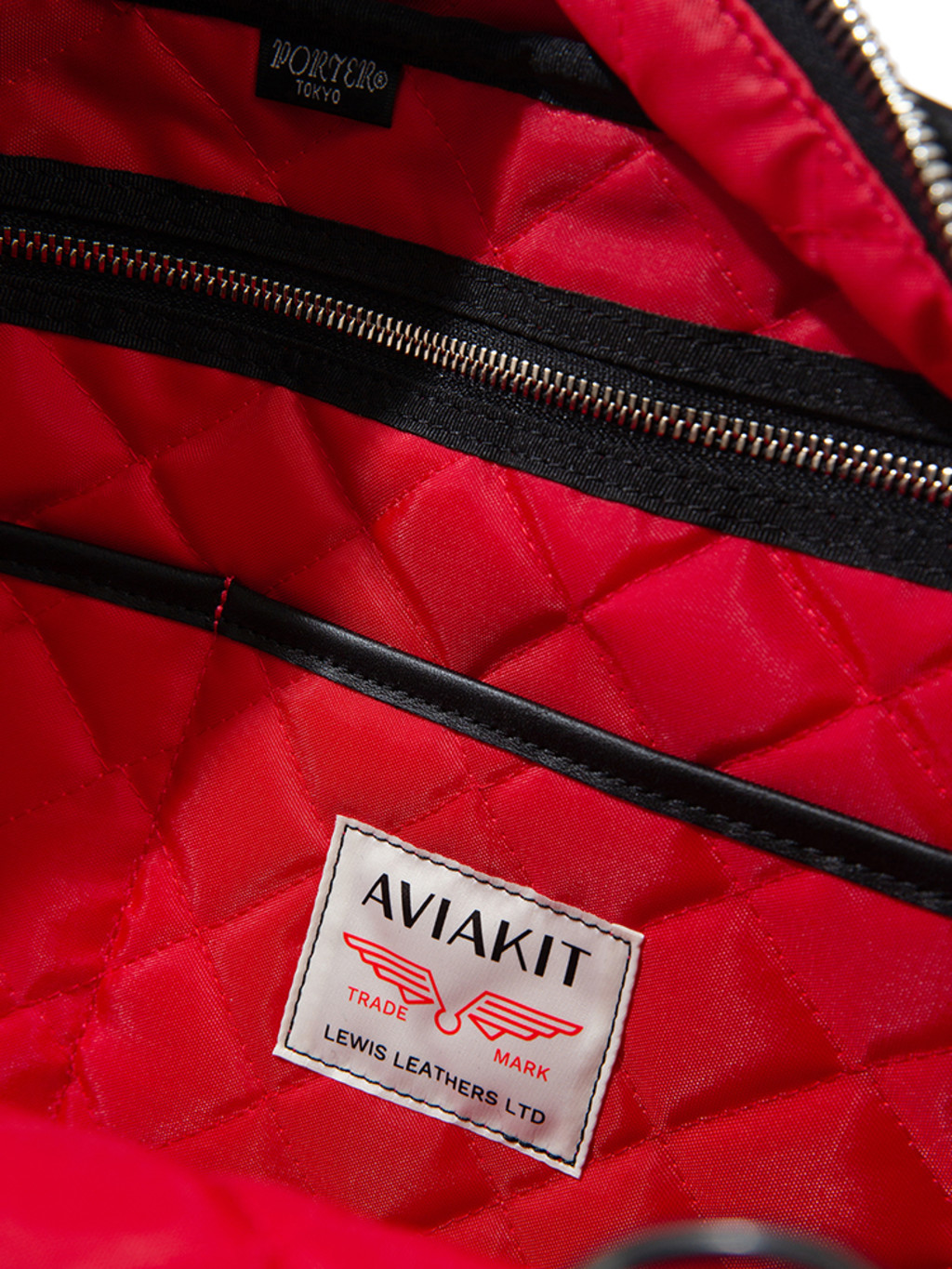 Lewis Leathers × PORTER 2Way Mechanic Bag : HIDE/AND/RIDE